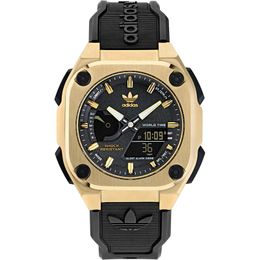 adidas originals Herren adidas originals Chronograph &raquo;CITY TECH ONE&laquo; Armbanduhr, Quarzuhr, Herrenuhr, analog, digital schwarz