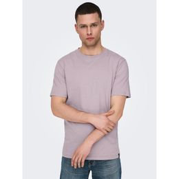 Only & Sons Only & Sons Herren ONLY & SONS Rundhalsshirt &raquo;ONSMAX LIFE REG SS STITCH TEE&laquo; bunt S