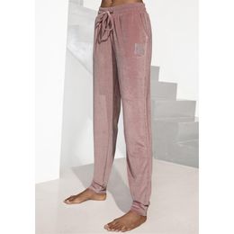 Vivance Damen Nickihose mit Glitzerdruck rosa 32/34, N-Gr