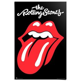 Reinders Poster &raquo;Rolling Stones&laquo; Hobbyraum - Schwarz - 150 gr. Papier - Musik - 61x91,5 cm schwarz