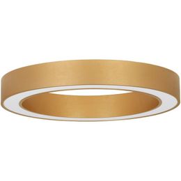 NOVA LUCE LED-H&auml;ngeleuchte &raquo;MORBIDO&laquo; LED-Modul 1 Stk. Warmwei&szlig; gold