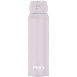 Thermos Isolierflasche &raquo;ULTRALIGHT BOTTLE, doppelwandiger Edelstahl, sp&uuml;lmaschinenfest&laquo; 10h hei&szlig; & 20h kalt, zerlegbares Safe Flow Lid rosa Edelstahl,