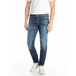 Replay Herren Slim-fit-Jeans &raquo;ANBASS Jeans&laquo; blau 36, L&auml;nge 32