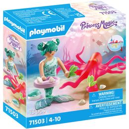 Playmobil Konstruktions-Spielset &raquo;Meerjungfrau mit Farbwechselkrake (71503), Princess Magic&laquo; Made in Europe bunt Konstruktions-Spielset