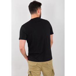 Alpha Industries Herren T-Shirt &raquo;Block Logo T-Shirt&laquo; schwarz XS