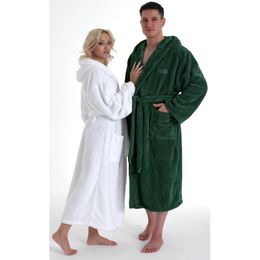 LeGer Home by Lena Gercke Unisex-Bademantel &raquo;Lovina, ideal f&uuml;r Sauna & Spa, Hotelbademantel, Morgenmantel&laquo; 1 Stk. kuschelig weicher Fleece, pl&uuml;sch, 