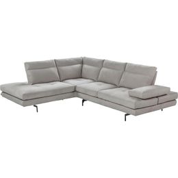 Calia italia Ecksofa &raquo;Toby Wing, B/T: 288/232 cm, Designsofa mit sensationellem Sitzkomfort&laquo; L-Form, Sitztiefenverstellung, funktionale Ecke, F&uuml;&szlig;e in 