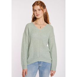 Haily's Haily&rsquo;s Damen HaILY&rsquo;S Strickpullover &raquo;LS P VK Pi44pa&laquo; gr&uuml;n S