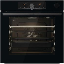 Gorenje Backofen &raquo;BPSA6747A08BGWI&laquo; Pyrolyse, 2fach Teleskopauszug, Wassertank f&uuml;r Dampf, AirFry-Funktion schwarz Backofen