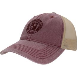 Chillouts Unisex Chillouts Baseball Cap &raquo;Milton Hat&laquo; Vintage-Look Baseballkappe mit Wappen-Stickerei