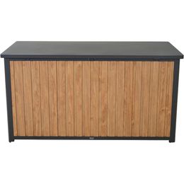 siena GARDEN Kissenbox Gestell aus Aluminium, 159x79x83cm woodlook Aluminium