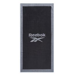 Reebok Strandtuch &raquo;Prague&laquo; mit Logoschriftzug Frotteevelours, Baumwolle