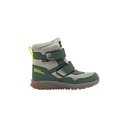Jack Wolfskin Jungen Winterstiefel &raquo;POLAR BEAR-B TEXAPORE MID VC K&laquo; gr&uuml;n UK4-EU37, Normalschaft
