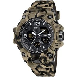 Calypso Watches Herren Calypso Watches Chronograph &raquo;X-Trem&laquo; Quarzuhr, Armbanduhr, Herrenuhr, analog, digital, Tag, Monat schwarz