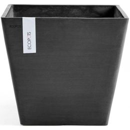 Ecopots Blumentopf &raquo;ROTTERDAM Dark Grey&laquo; BxTxH: 50x50x44 cm grau Kunststoff