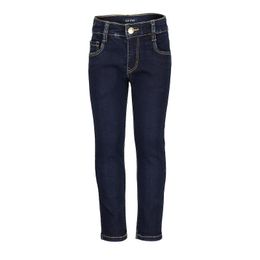 Blue Seven M&auml;dchen 5-Pocket-Jeans im Raw-Denim-Look blau 92, N-Gr