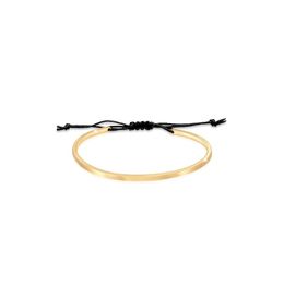 Elli Damen Armband &raquo;Armreif Geo Basic Matt Verstellbar 925 Silber&laquo;