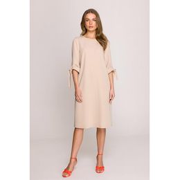 Stylove Kleid in Beige - 52% | Gr&ouml;&szlig;e L | Damen-kleider
