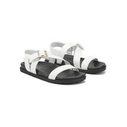 Inselhauptstadt Sandalen in Wei&szlig; - 58% | Gr&ouml;&szlig;e 40 | Damen-sandalen
