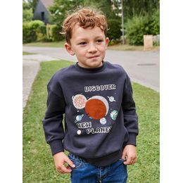 Vertbaudet Sweatshirt in Anthrazit - 43% | Gr&ouml;&szlig;e 92 | Kinder-sweatshirts-jacken