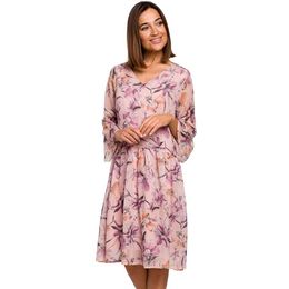 Stylove Kleid in Rosa/ Bunt - 53% | Gr&ouml;&szlig;e S | Damen-kleider
