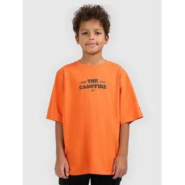 4F Shirt in Orange - 46% | Gr&ouml;&szlig;e 134 | Kinder-oberteile