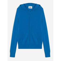 Just Cashmere Kaschmir-Cardigan "Debbie" in Blau/ Blau - 67% | Gr&ouml;&szlig;e S | Damen-pullover-cardigans