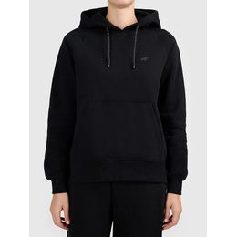 4F Hoodie in Schwarz - 52% | Gr&ouml;&szlig;e S | Damen-sweatshirts-jacken
