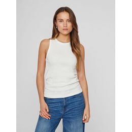 Vila Top "Sola" in Wei&szlig; - 45% | Gr&ouml;&szlig;e XS | Damen-tops