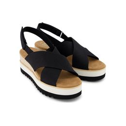 Toms Shoes TOMS Keilsandaletten in Schwarz - 60% | Gr&ouml;&szlig;e 36,5 | Damen-sandalen