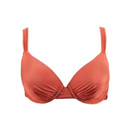 Barts Bikini-Oberteil "Isla" in Rot - 78% | Gr&ouml;&szlig;e 36 C/D-Cup | Damen-bademode
