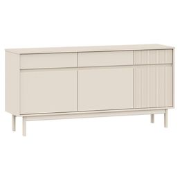 Livetastic Sideboard Cava, Kaschmir, Holz, Pinie,Pinie,Pinie, massiv,vollmassiv, 3 F&auml;cher, 3 Schublade(n) Schubladen, 160x78x42 cm, Holzm&ouml;bel, Kleinm&ouml;bel Holz, Holzkommoden, Sideboards Holz