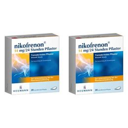 Nikofrenon 14 mg/24 Stunden Pflaster transdermal (2x28 St) 2 St