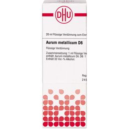 DHU-Arzneimittel Aurum Metallicum D 6 Dilution 20 ml