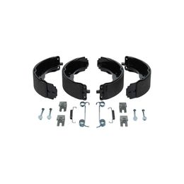 Bosch Bremsbackensatz, Feststellbremse 0 986 487 726 hinten rechts links mit Zubeh&ouml;r f&uuml;r PEUGEOT FIAT CITRO&Euml;N 4241N5 77364023