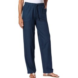 Damen Schlupfhose mit Bindeband wei&szlig;, Gr&ouml;&szlig;e 24
