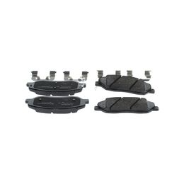 Bosch Bremsbelagsatz, Scheibenbremse 0 986 494 631 vorne rechts links mit Feder f&uuml;r HYUNDAI KIA SSANGYONG 581012JA11 581012WA70 581012PA70