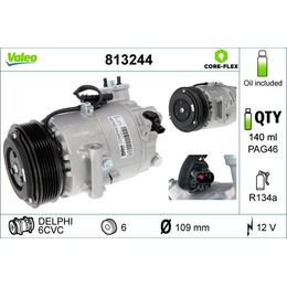 Valeo Kompressor, Klimaanlage 813244 12V f&uuml;r VAUXHALL OPEL CHEVROLET 1618493 39164665 13361843