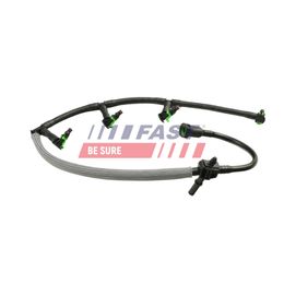 Fast Schlauch, Leckkraftstoff FT39536 schwarz f&uuml;r FIAT CITRO&Euml;N FORD 1731700 1761934 1746582