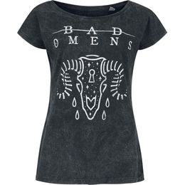 Bad Omens Ram Skull T-Shirt schwarz in 4XL 15984-Bad Omens
