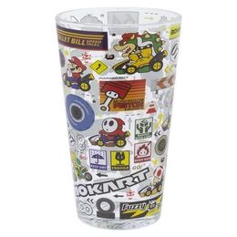 Super Mario Mario Kart Trinkglas multicolor PP8325NN