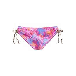 Buffalo Bikinihose Damen Gr&ouml;&szlig;e M blau / gelb / pink / wei&szlig;