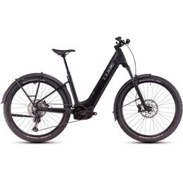 Cube Reaction Hybrid Race Allroad | Gr. L | Aluminium E-MTB Hardtail Schwarz