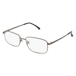 Fielmann BD 534 CL Brille Herren | Fassung: Vollrand, Quadratisch, Gun Dunkel