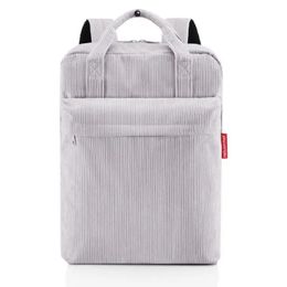 Reisenthel Accessoires Reisenthel Allday Backpack M, Cord Grey ca.30x39x13 cm