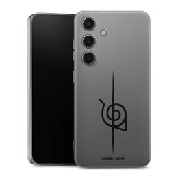 DeinDesign Galaxy S25 Handy Silikon H&uuml;lle Case transparent Handyh&uuml;lle Konoha Sasuke Naruto Shippuden Silikon Case