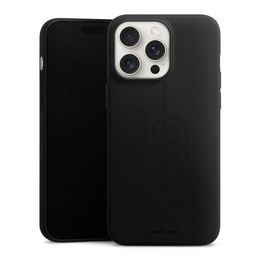 DeinDesign iPhone 15 Pro Max Handy Premium Silikon H&uuml;lle Handyh&uuml;lle schwarz Case Konoha Sasuke Naruto Shippuden Silikon Premium Case
