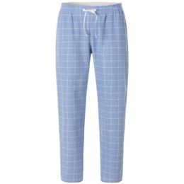 Novila Damen-Flanellpyjama kariert