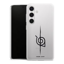 DeinDesign Galaxy S24 Handy Slim Case Silikon Handyh&uuml;lle transparent H&uuml;lle extra d&uuml;nn Konoha Sasuke Naruto Shippuden Silikon Slim Case