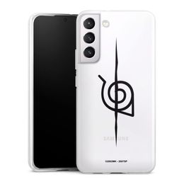 DeinDesign Galaxy S22+ Handy Silikon H&uuml;lle Case transparent Handyh&uuml;lle Konoha Sasuke Naruto Shippuden Silikon Case
